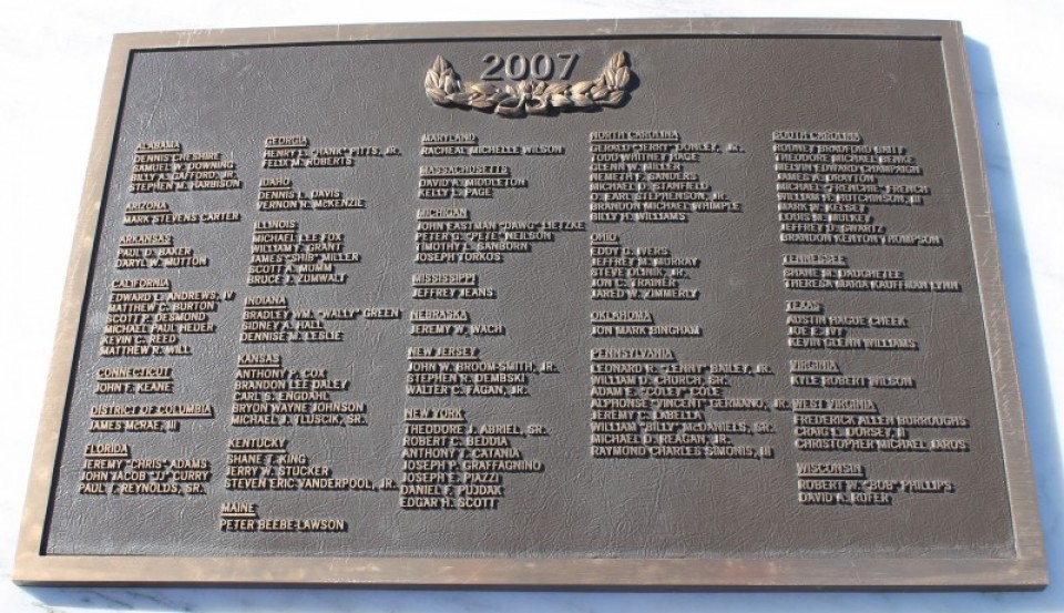 The National Fallen Firefighters Memorial