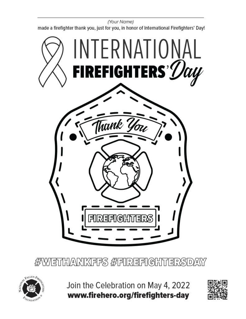 We Thank Firefighters - National Fallen Firefighters Foundation