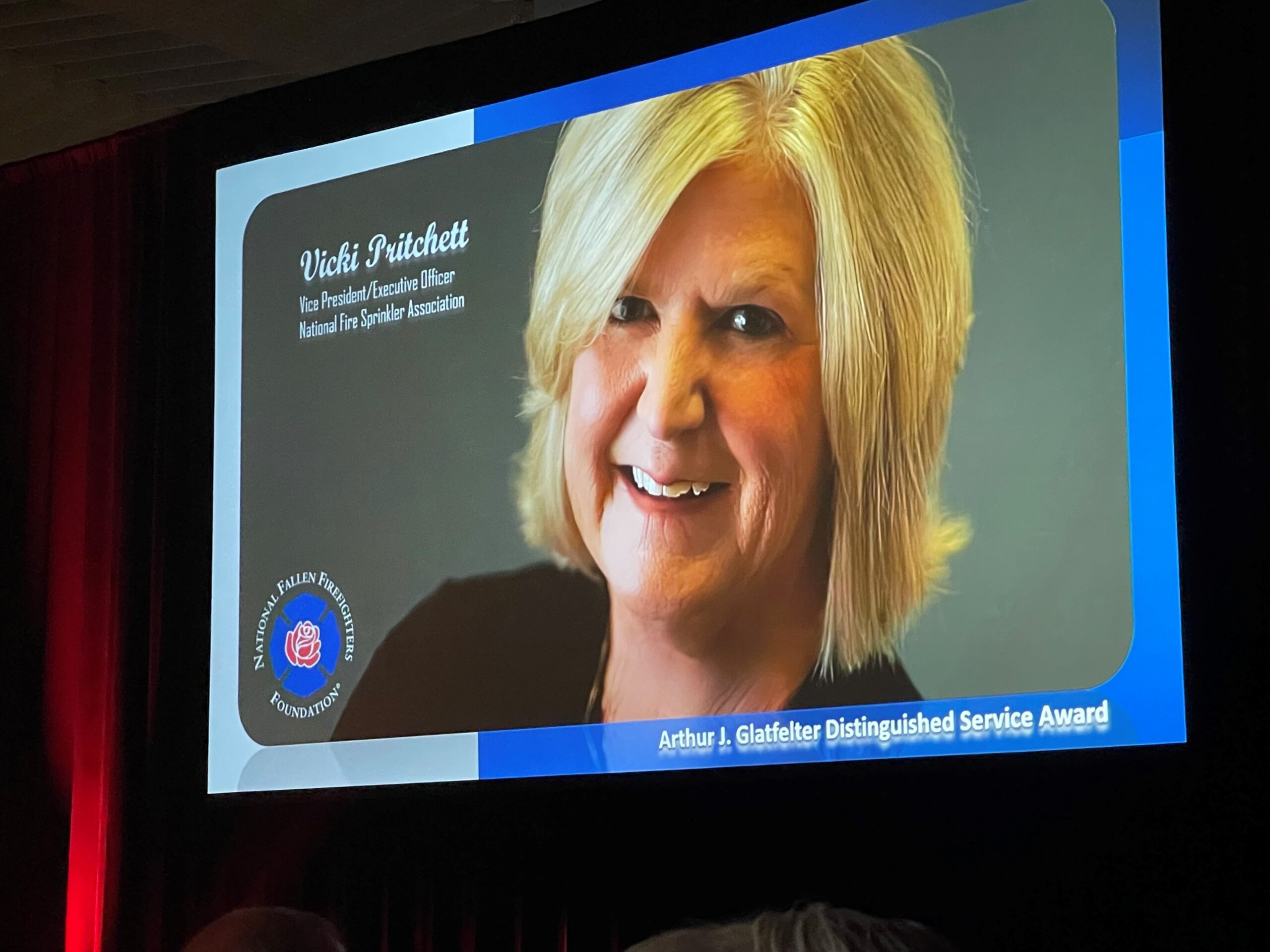 Fire Service Leader Vickie Pritchett Receives NFFF's Glatfelter ...